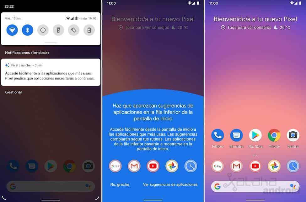 Pixel Launcher en Android 11 estrena nuevas sugerencias