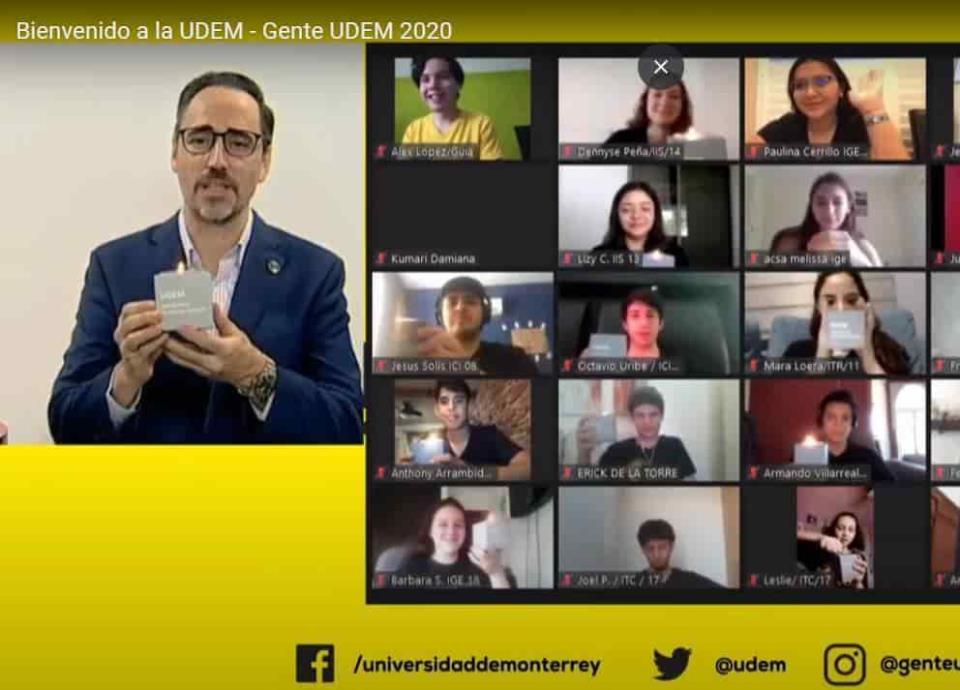 Da UdeM bienvenida virtual a nuevo semestre
