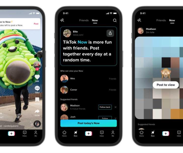 ¿Qué es TikTok now?