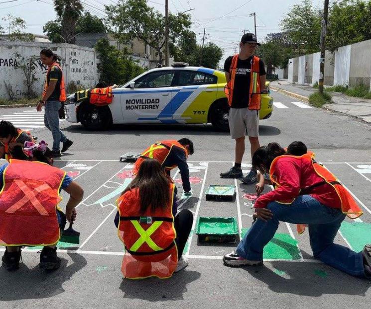Promueve Monterrey zonas escolares seguras