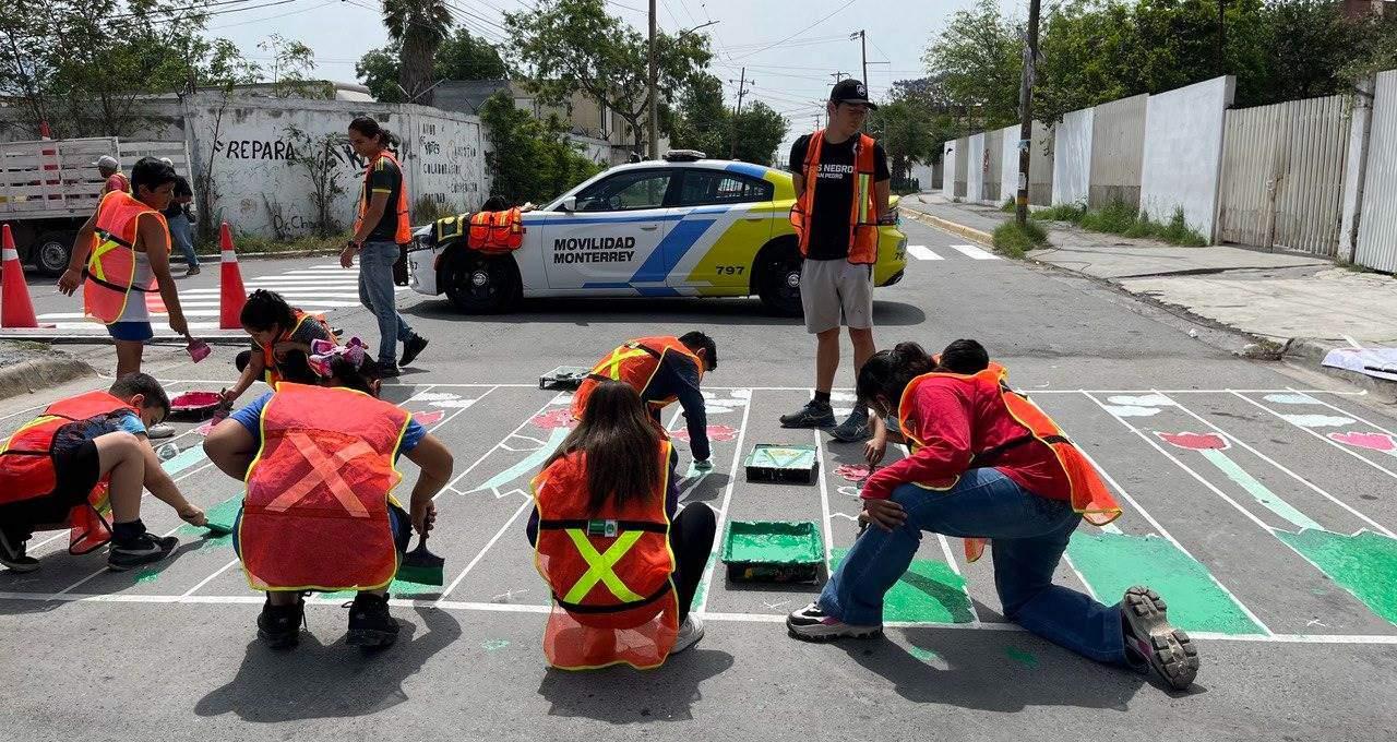 Promueve Monterrey zonas escolares seguras