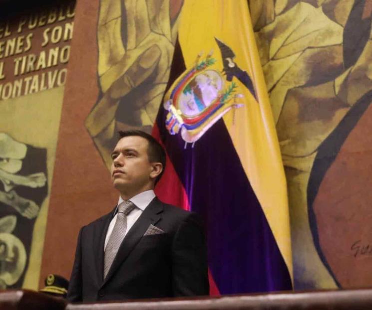 Daniel Noboa asume la presidencia de Ecuador