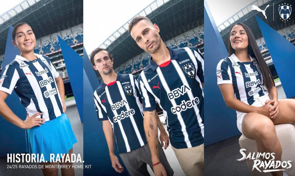 Presenta Rayados jersey para próxima temporada