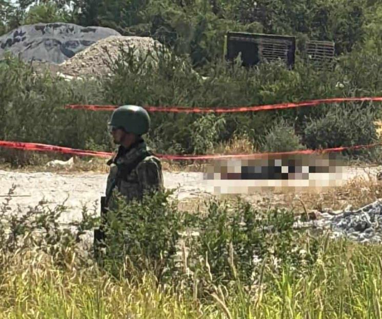 Localizan cadáver con signos de violencia en Apodaca