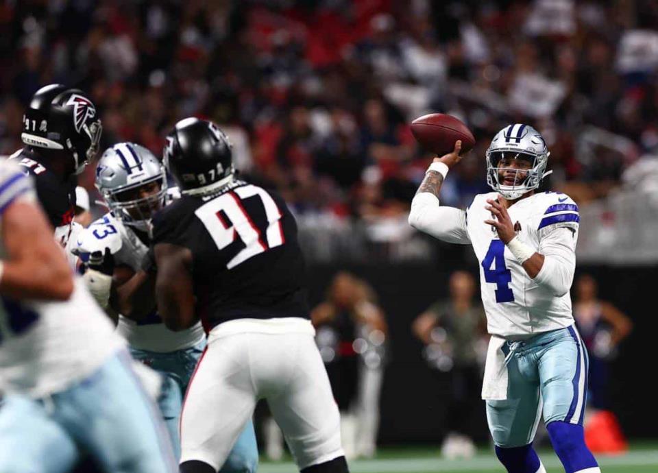 Dallas pierde a Dak Prescott y cae ante Falcons