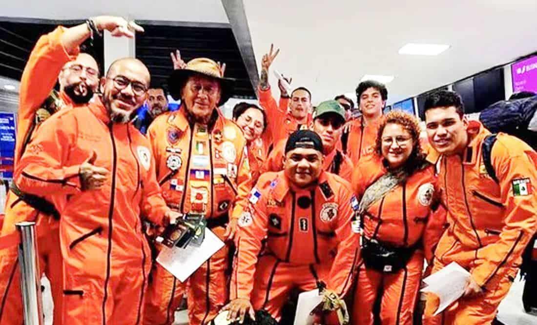 Viaja a España la Brigada Topos Azteca