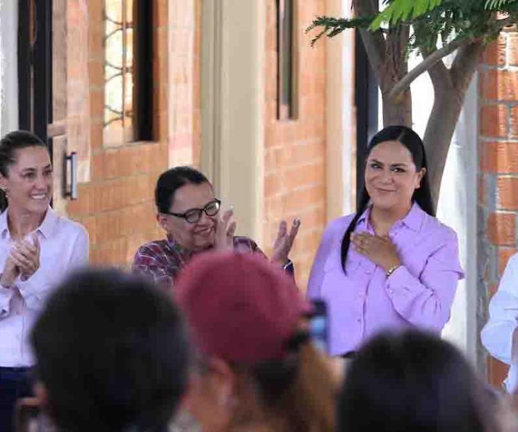 Inauguran Sheinbaum y Ariadna Montiel Centro LIBRE para las mujeres